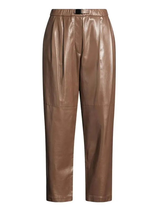 Brunello Cucinelli Slim-fitting Trousers - Brown