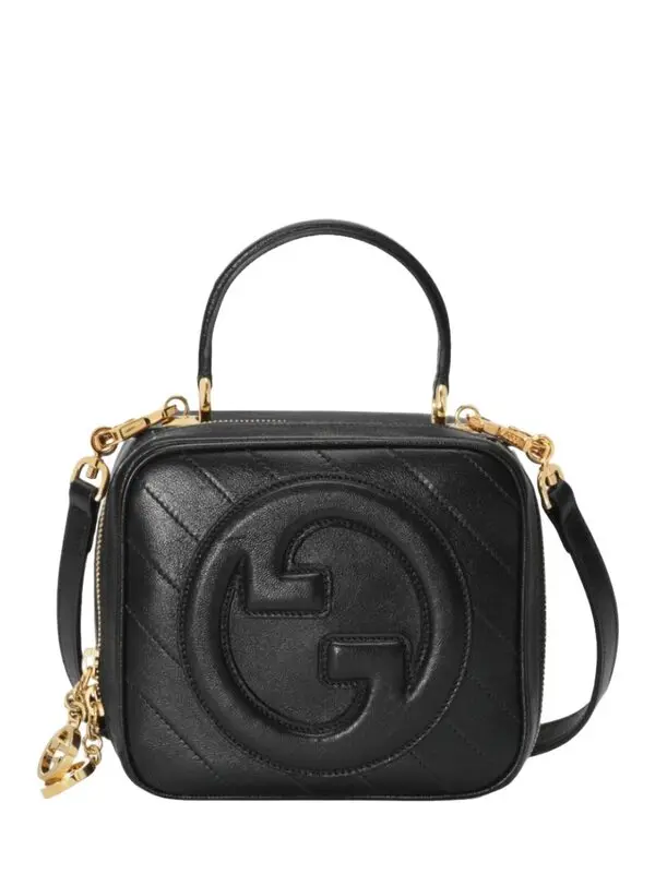 Gucci Blondie Top Handle Bag - Black