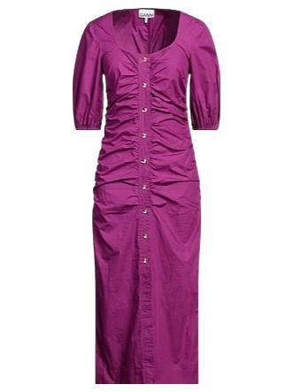 GANNI Sheath Dresses - Pink