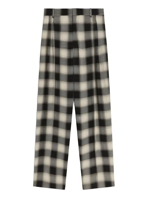 Phoebe Philo Double Pleat Trousers - Black