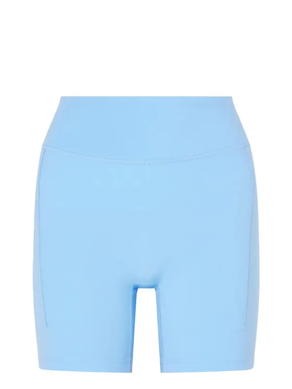 On Perfomance Running Stretch Recycled Shorts - Blue