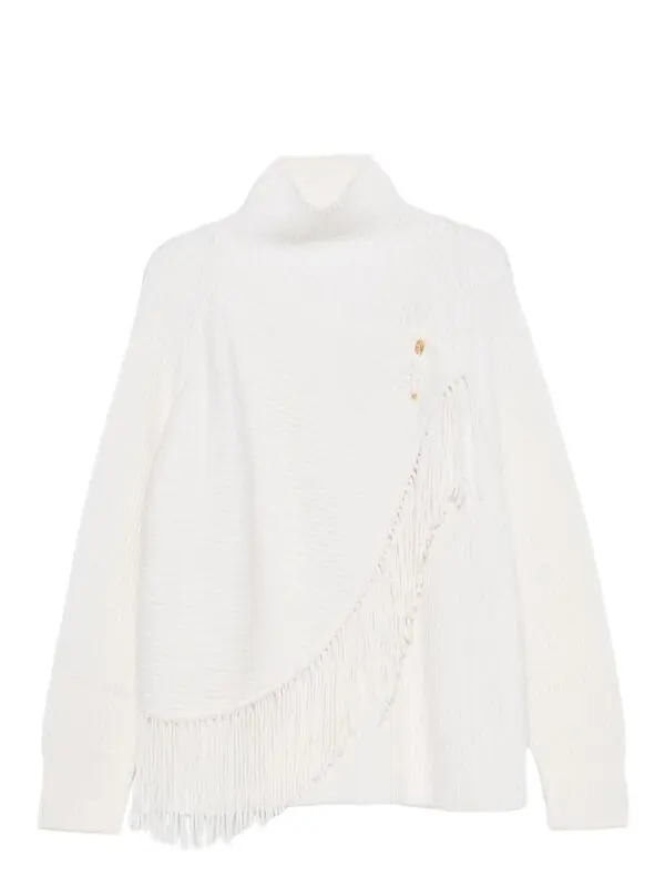 Carven Turtleneck Sweater - Bege