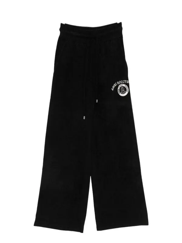 Amiri Wide-leg Track Pants - Black
