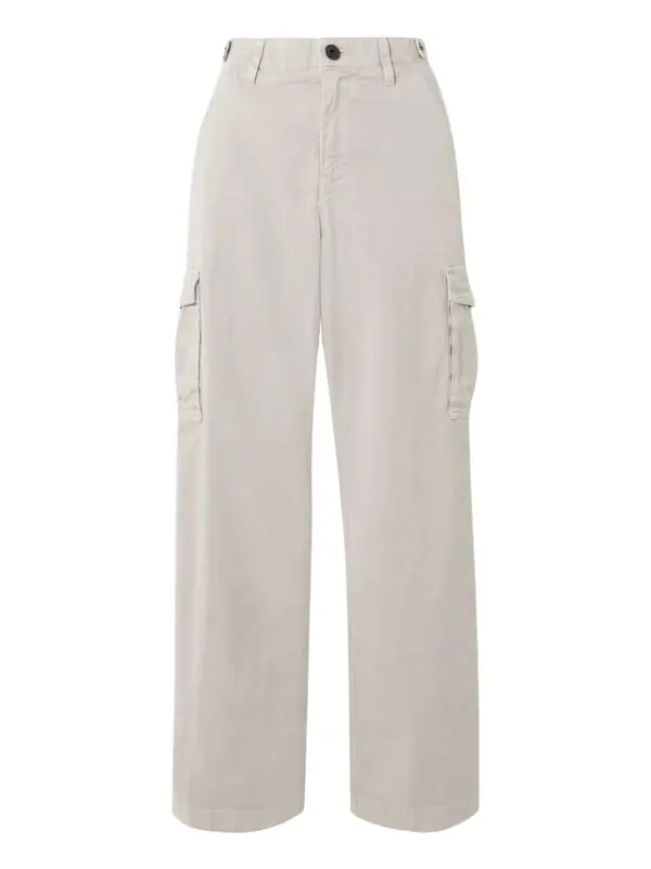 JAMES PERSE Comfortable Cargo Pants - White