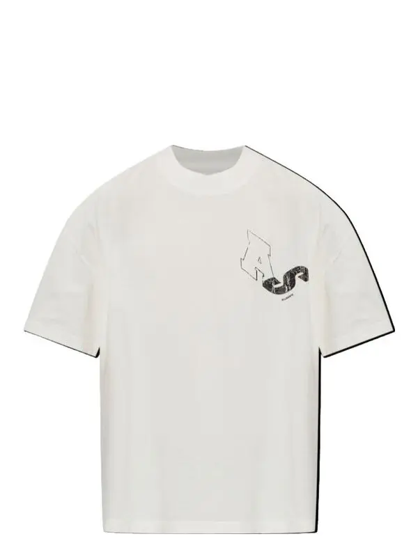 ALLSAINTS Logo Graphic Short Sleeve T-shirt - White