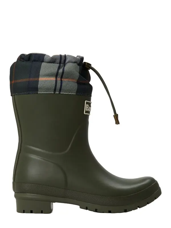 Barbour Mowbray Mid Mid-height Waterproof Wellies - Black