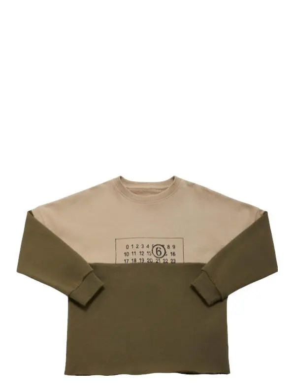 MAISON MARGIELA Ribbedcollar Knit Sweater - Green