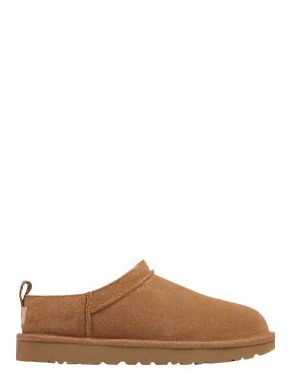 UGG Slip-on Booties With Low Collar - Brown
