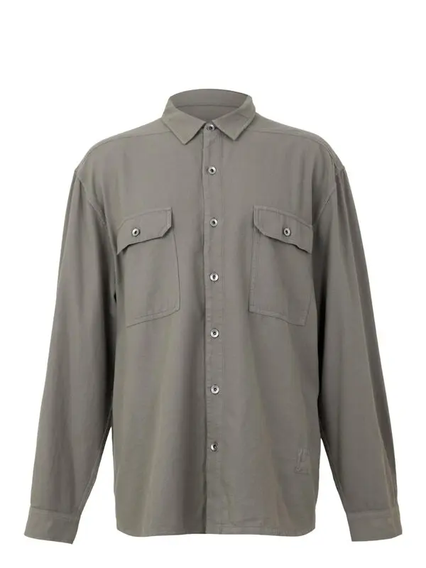 Rick Owens Loosefit Longsleeve Shirt - No