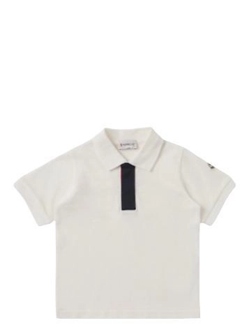 Moncler Cotton Shortsleeve Top - White