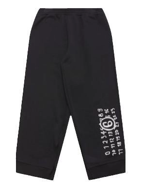 MAISON MARGIELA Elasticwaist Casual Pants - Black