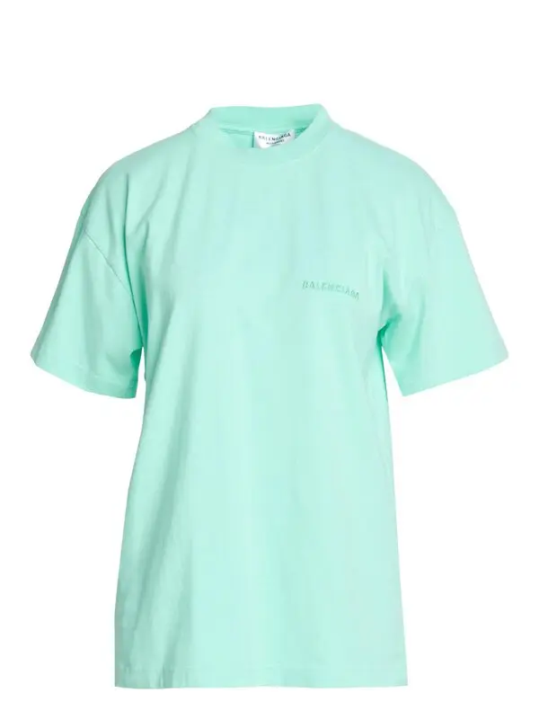 Balenciaga Crewneck Shortsleeve Tshirt - Green