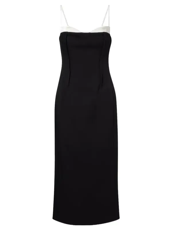 Simkhai Kristen Bustier Dress - Black