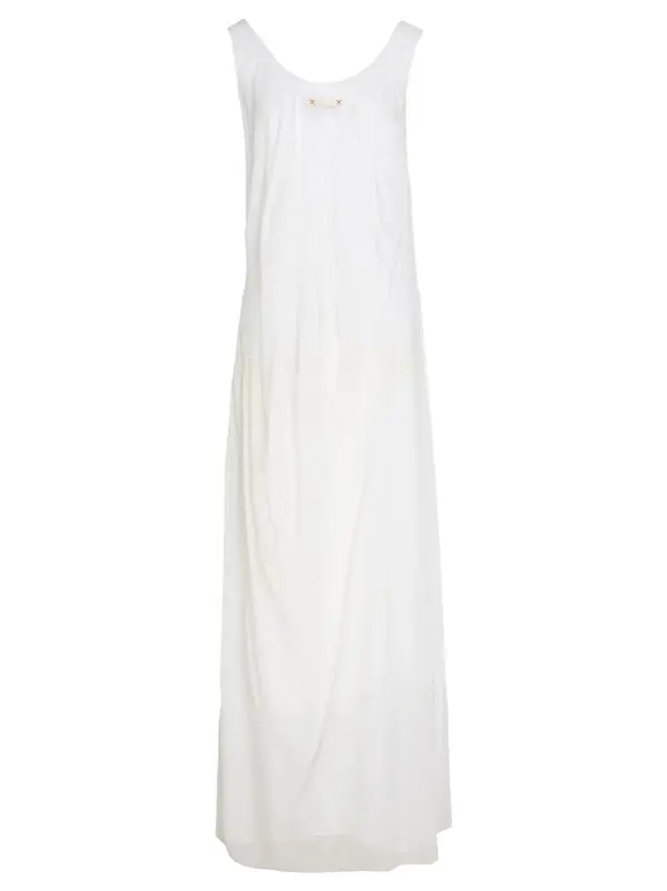 MAISON MARGIELA Sleeveless Chiffon Dress - No