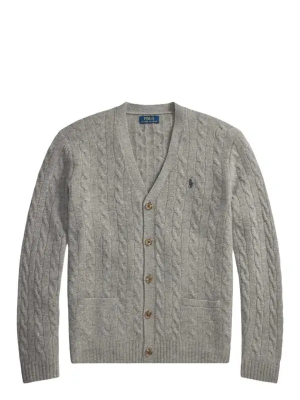 Polo Ralph Lauren Cable-knit Cardigan - Grey