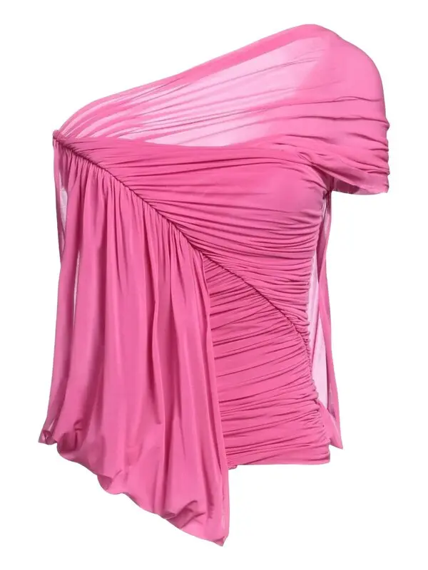 Rick Owens One-shoulder Tops - Pink