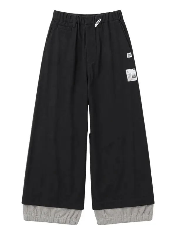 Mihara Yasuhiro Logo-patch Pockte Trousers - Black