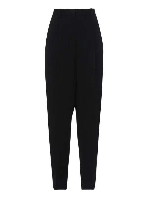 Tory Burch Minimalist Fitted Dress Pants - Black