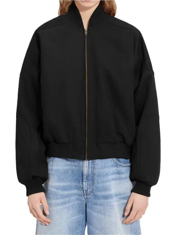 MAISON MARGIELA Cotton Twill Jacket - Black
