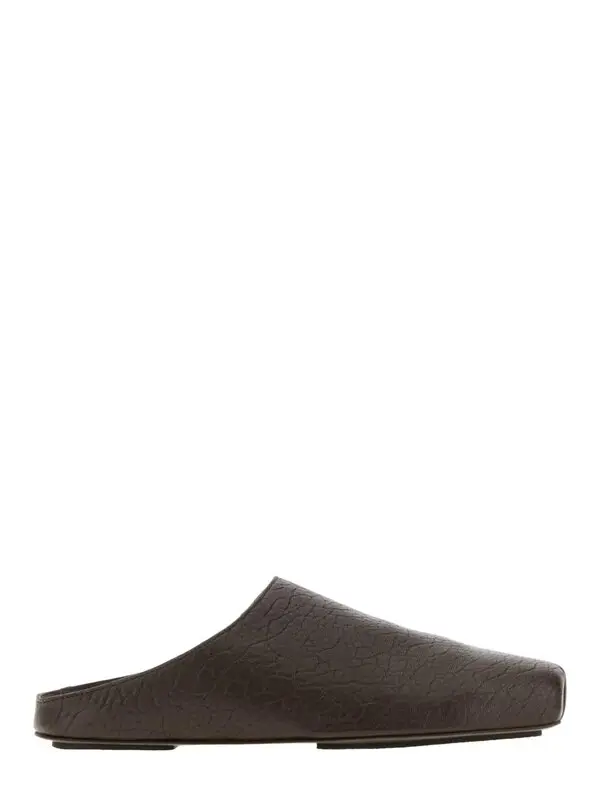 UMA WANG Flat Mules - Black