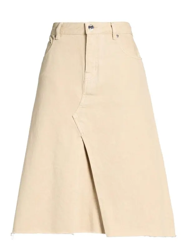 Tory Burch Flared Denim Skirt - No