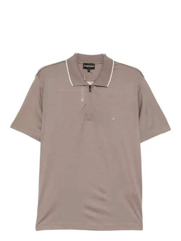 Emporio Armani Logo-patch Polo Shirt - No