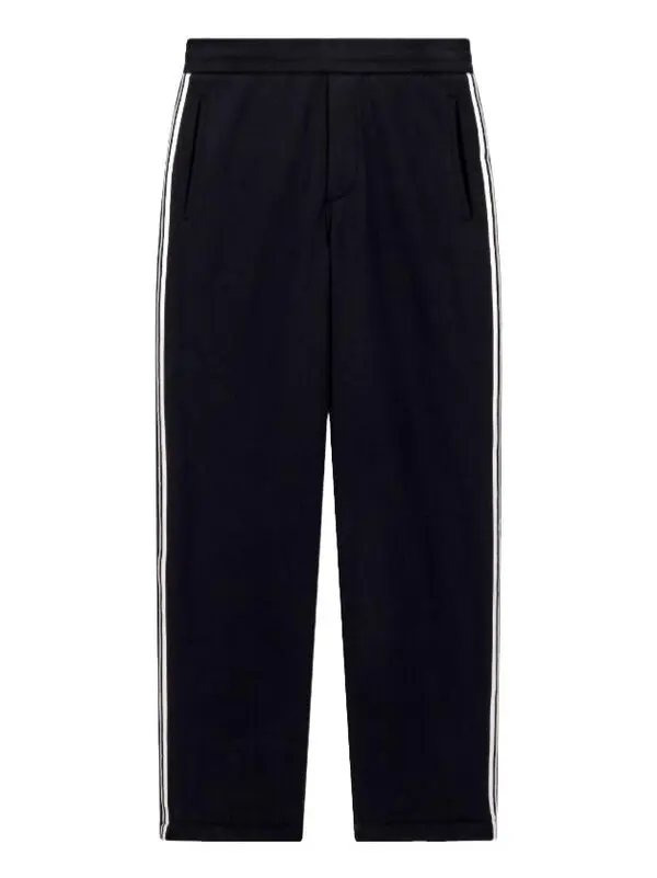 Emporio Armani Elasticated Waistband Trousers - Black