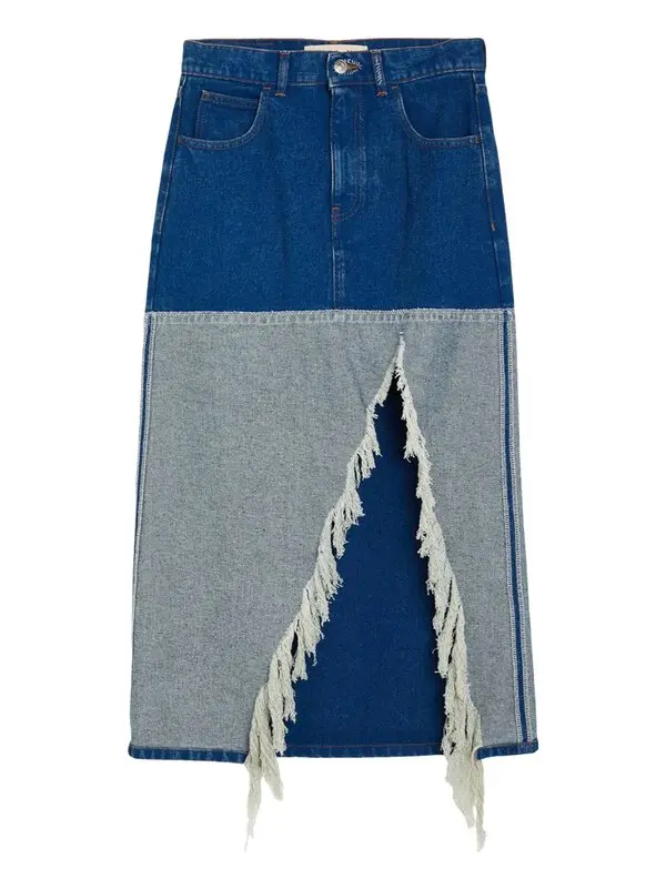Marni Denim Skirts - Gray