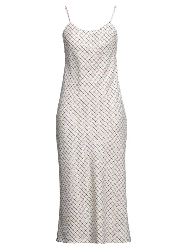MAISON MARGIELA Plaid Sleeveless A-line Dress - No
