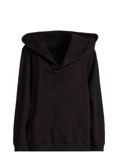 MAISON MARGIELA Solidcolor Offshoulder Sweatshirt - Black