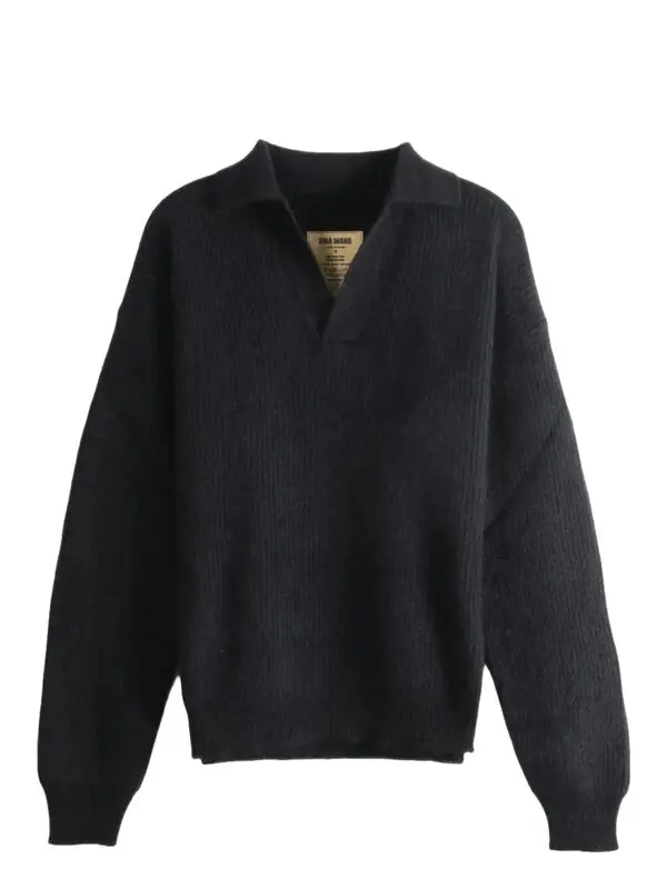UMA WANG Long-sleeved Sweater - Black