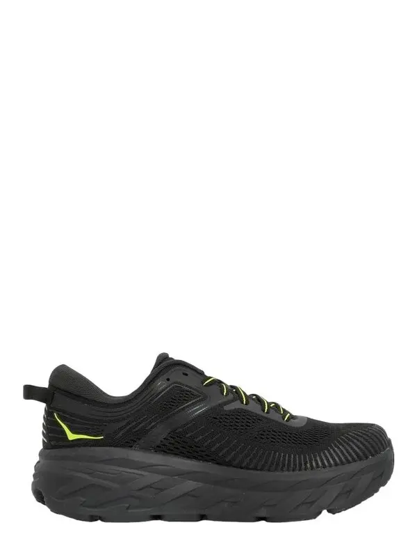 Hoka One One Round-toe Sneakers - Black