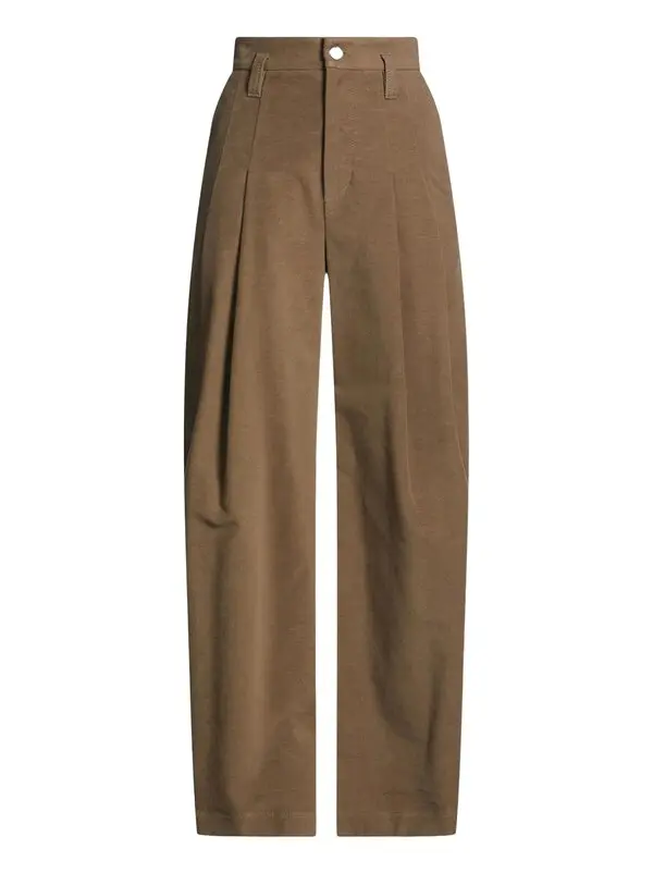 Brunello Cucinelli Plain Colour Casual Trousers - Green