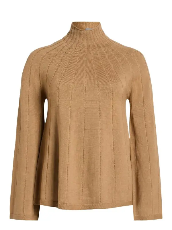 Max Mara High-neck Wool Sweater - No