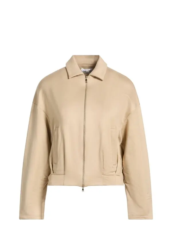 Max Mara Stretchy Fleece Track Jacket - No