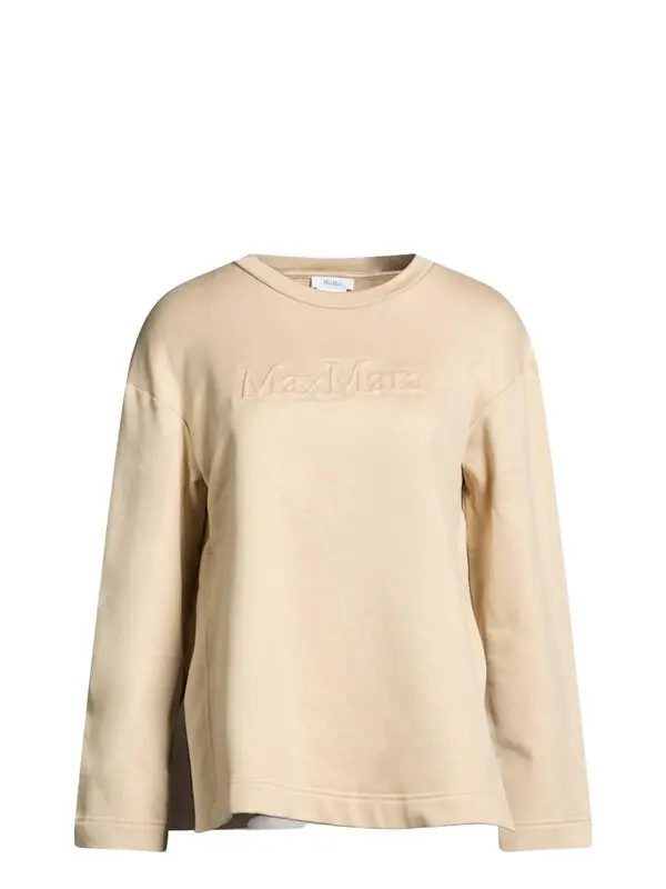 Max Mara Plain Colour Sweatshirts - Nude