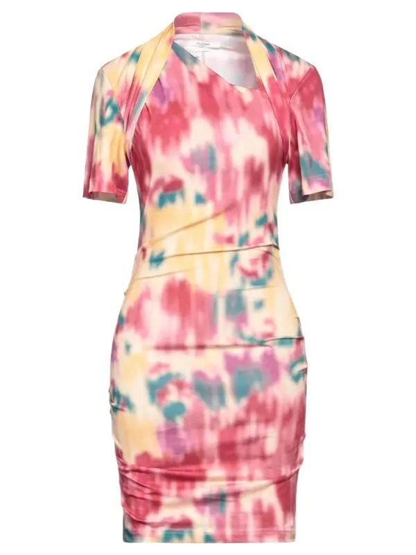 Isabel Marant Étoile Multicolor Bodycon Dress - Pink