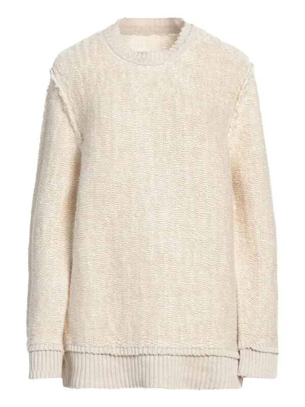 MAISON MARGIELA Solid Color Knit Sweater - No
