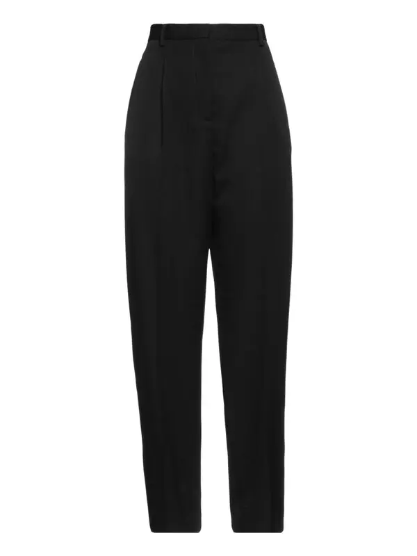 Tory Burch Minimalist Wool Pants - Black