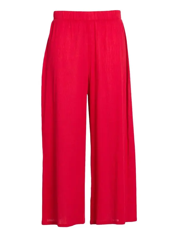 Max Mara Elasticised Waist Pants - Red