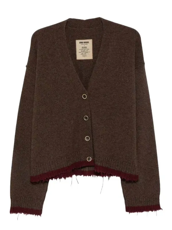 UMA WANG Long-sleeve Cardigan - Black