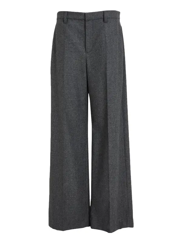 Brunello Cucinelli Plain Colour Casual Trousers - Grey