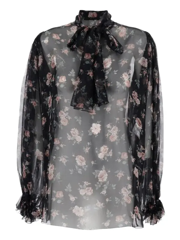 Dolce & Gabbana Long-sleeved Shirt - Gray