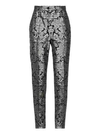 Dolce & Gabbana Printed Casual Trousers - Grey