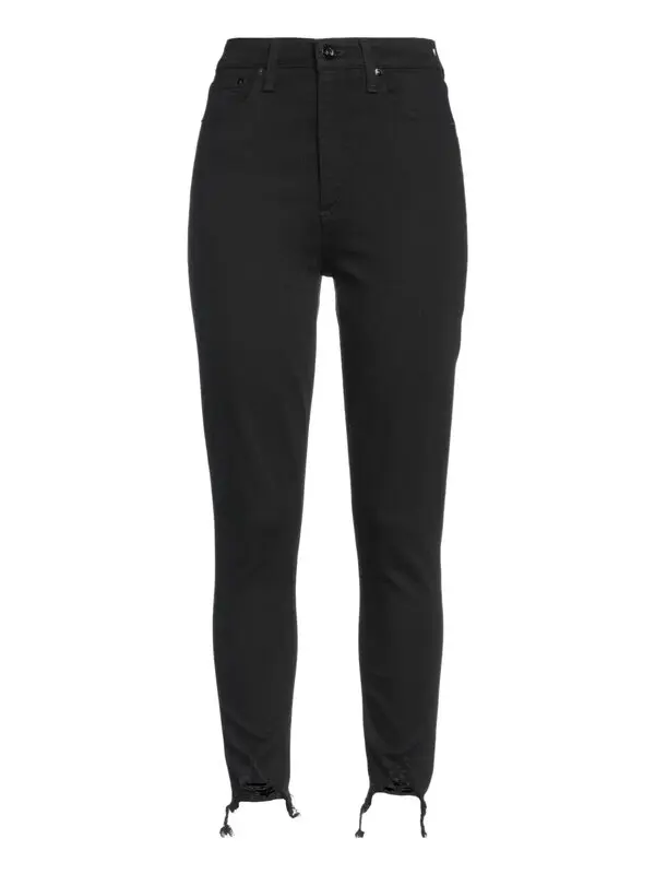 Rag & Bone Colorful Stretch Jeans - Black