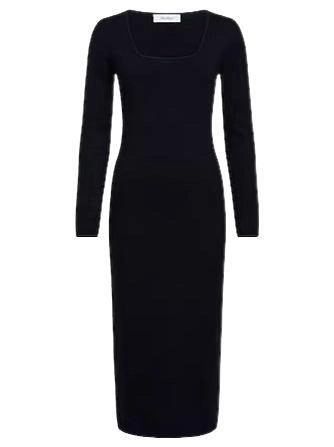 Max Mara Fitted Knit Dress - Blue
