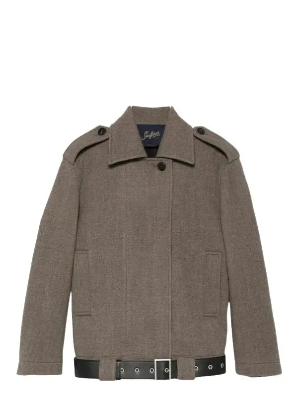 THE SEAFARER Michi Belted Jacket - No
