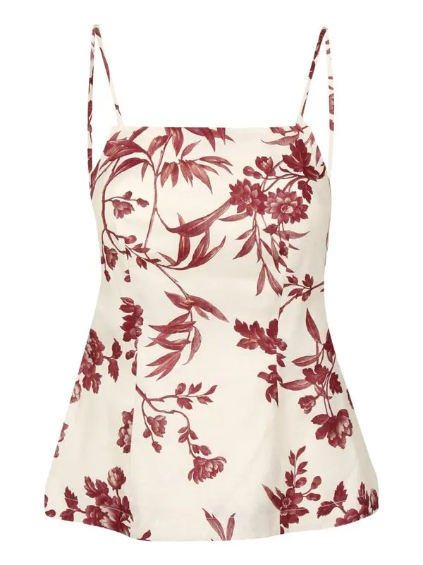 SEMICOUTURE Floral-print Camisole - Multicolor
