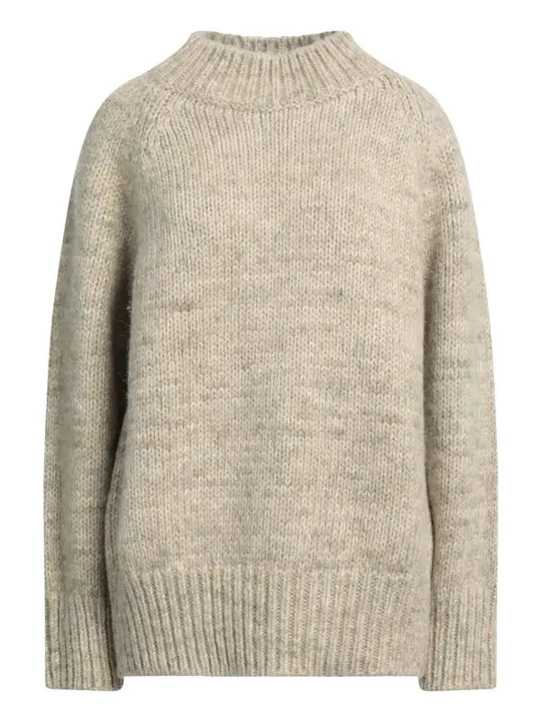 MAISON MARGIELA Solid-color Knitted Top - Nude