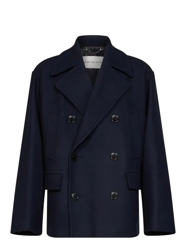 Dries Van Noten Long-sleeve Double-breasted Jacket - No